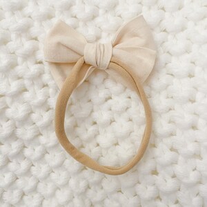 Embroidered Holly Nylon Baby Bow, Christmas Bow, Infant Holly Bow, Xmas ...