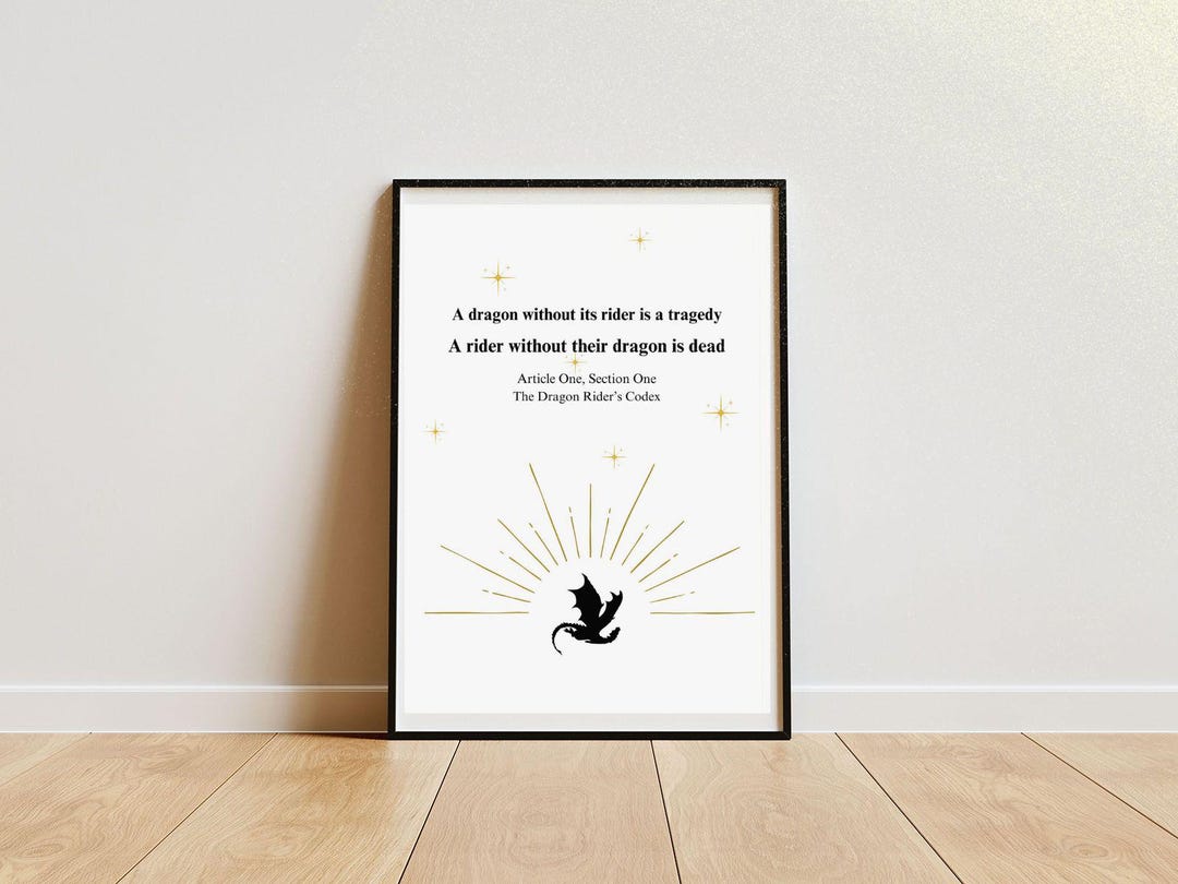 Fourth Wing Poster Downloadable, Fourth Wing Quote Print, Fourth Wing ...