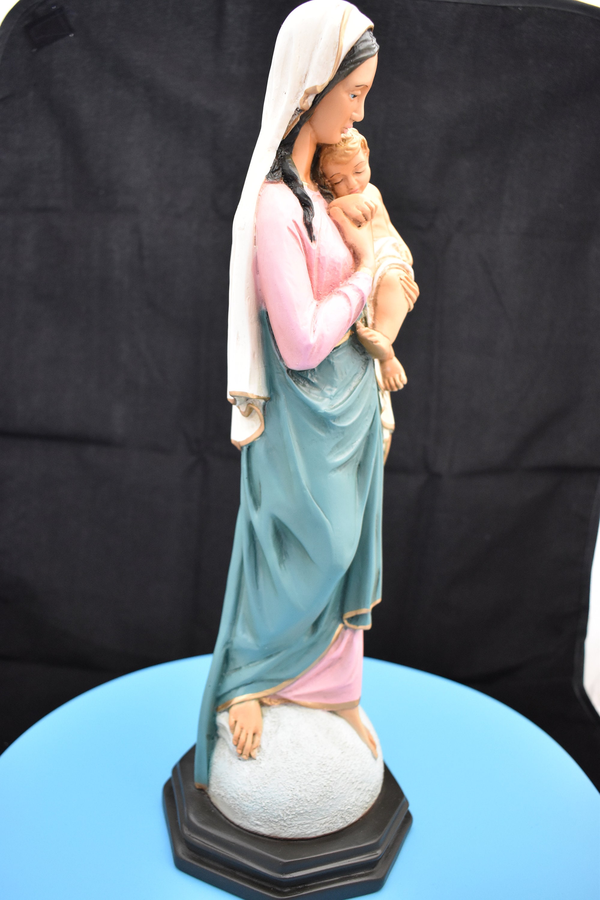 Mary and Baby Jesus Statue 1111 - Etsy