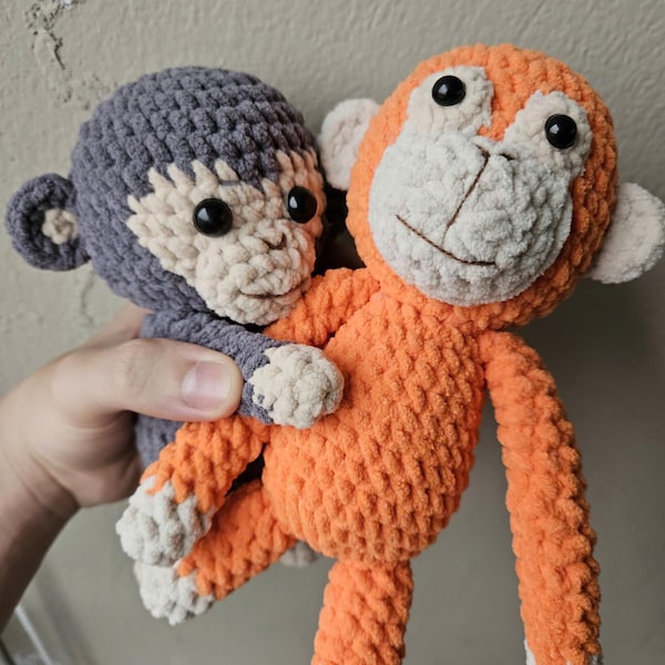 Punch Monkey Keychain - Etsy