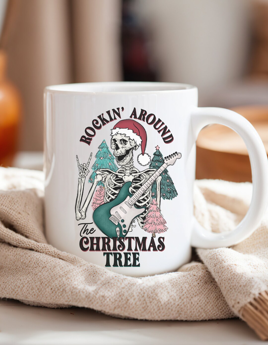 Skeleton Mug Skeleton Christmas Christmas Skeleton Coffee - Etsy