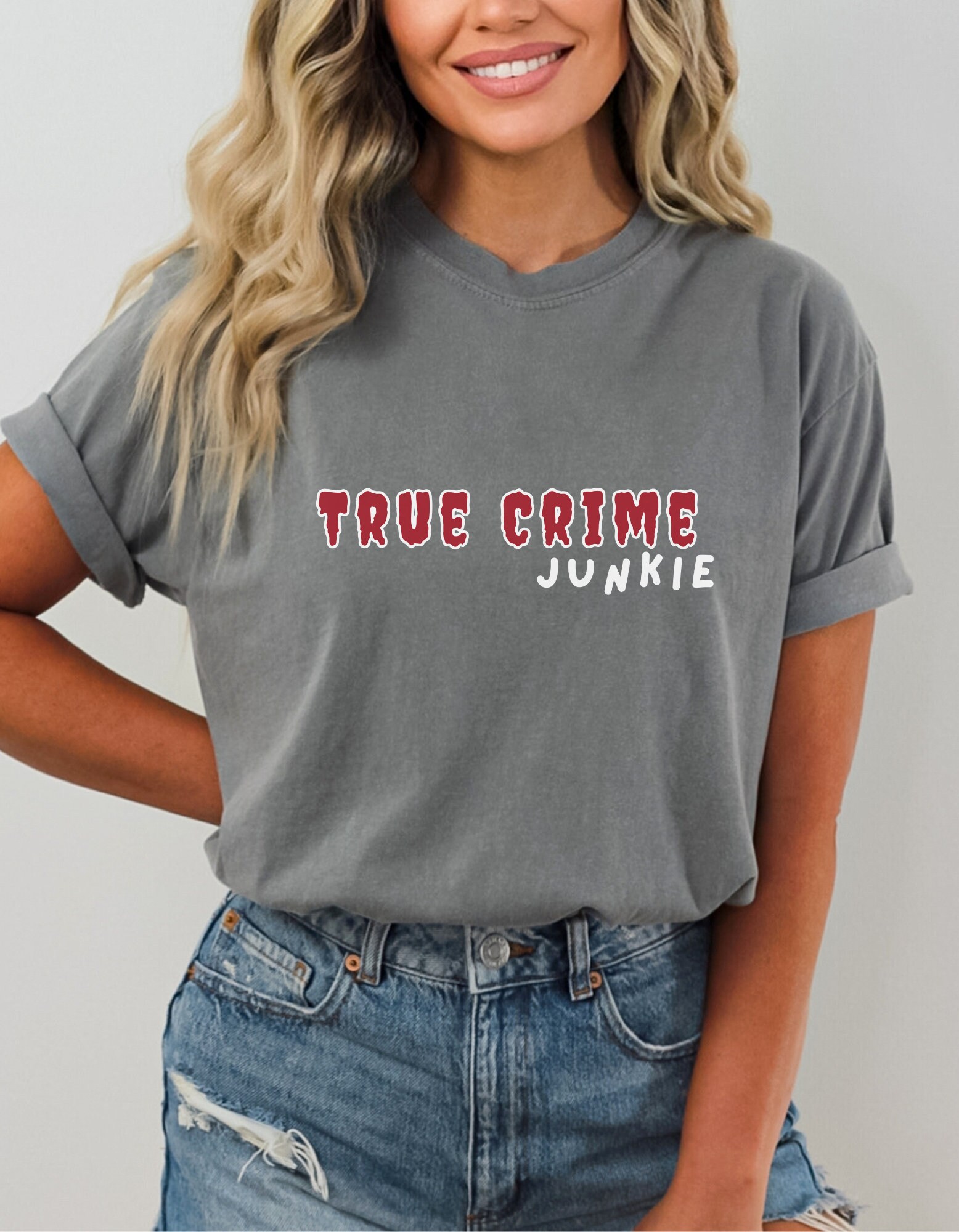 True Crime Shirt True Crime Junkie True Crime Shirts True - Etsy
