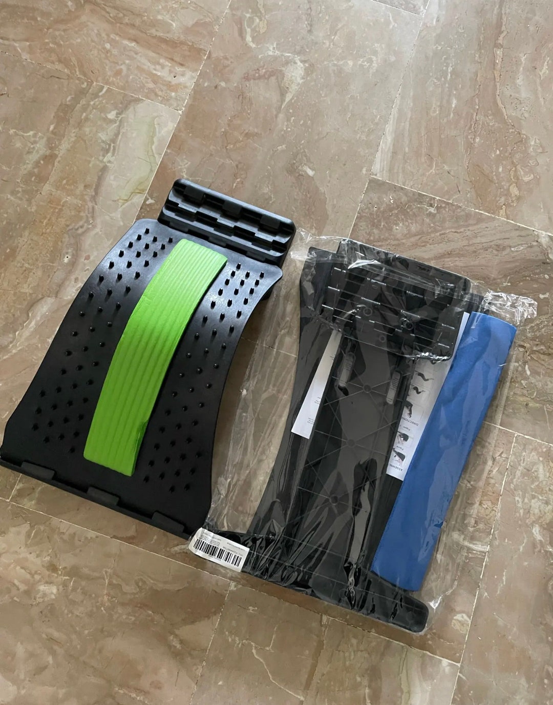 Adjustable Back Stretcher Massager Lumbar Spine Support for - Etsy