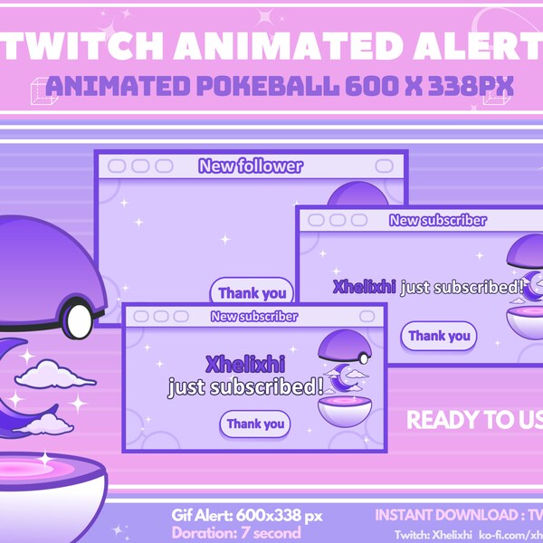 Twitch Alerts - Etsy