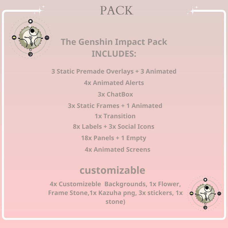 ANIME Twitch OVERLAY Pack Kazuha, Genshin Impact Stream Overlay, Anime ... ANIME Twitch OVERLAY Pack Kazuha, Genshin Impact Stream Overlay, Anime ...