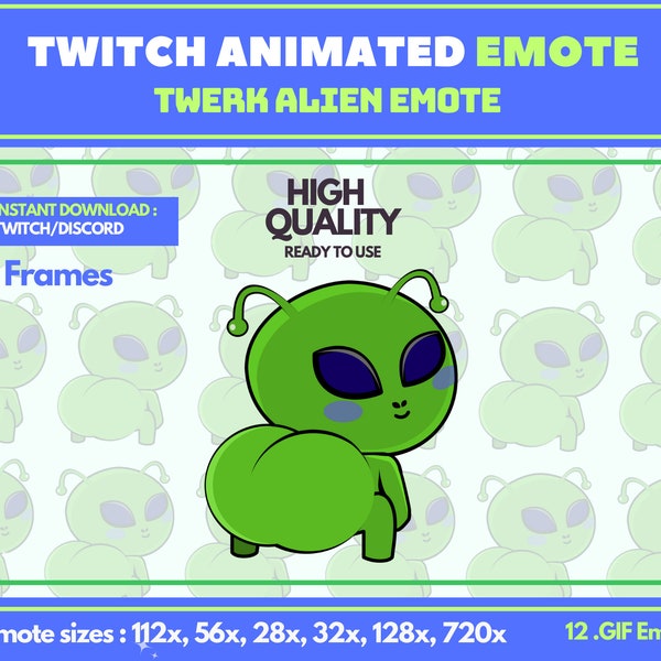 Twerk Twitch Emote - Etsy