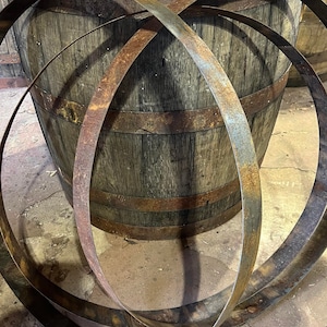 Whiskey Barrel Hoops - Etsy
