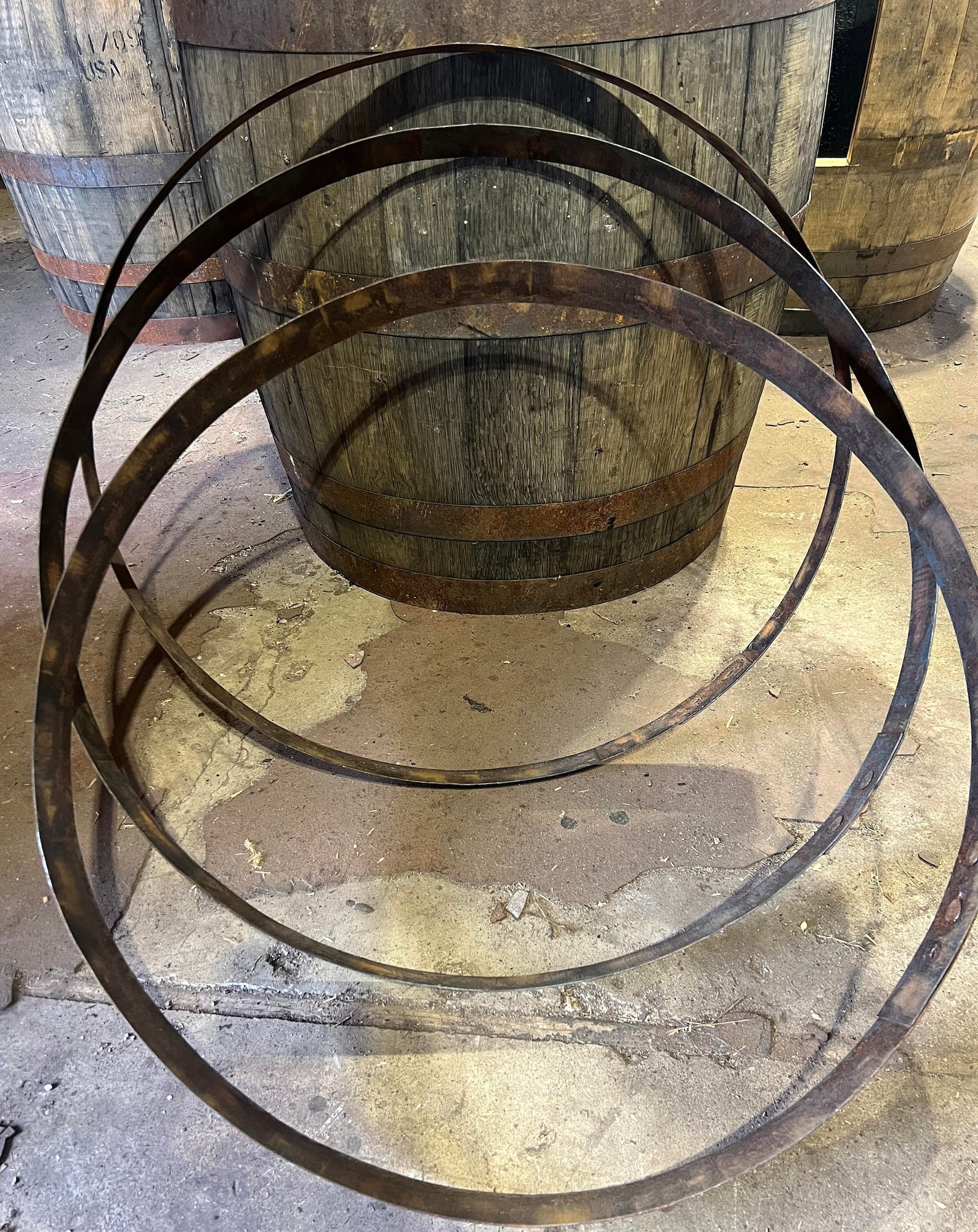 Whiskey Barrel Hoops - Etsy