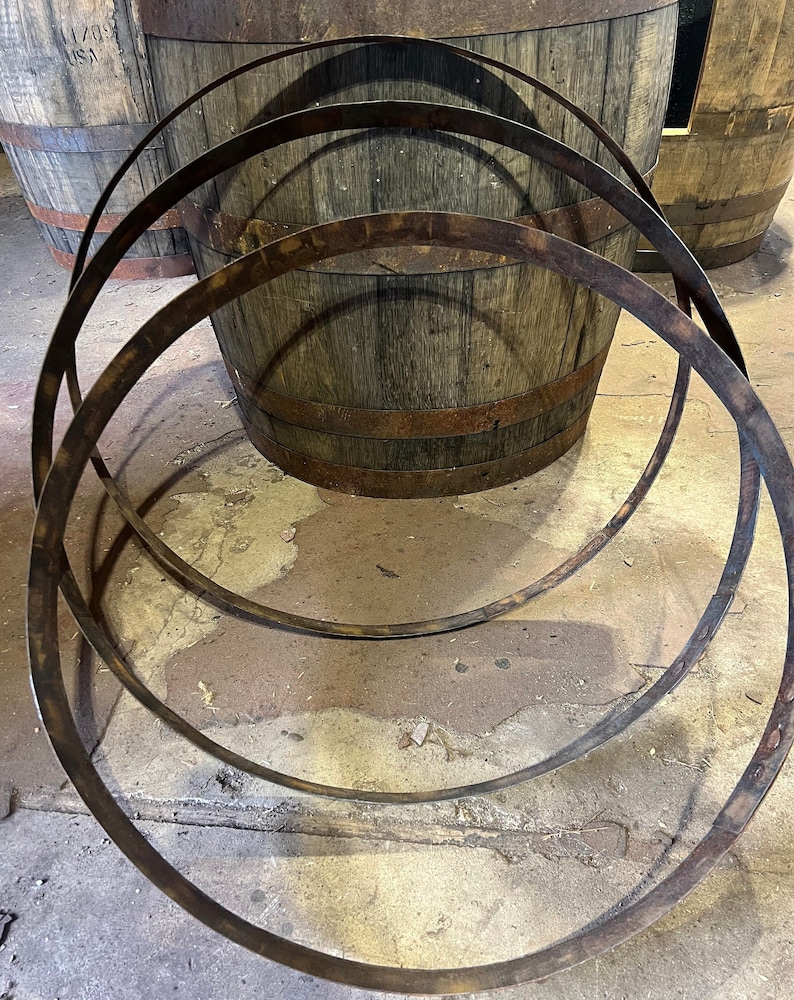 Whiskey Barrel Hoops - Etsy