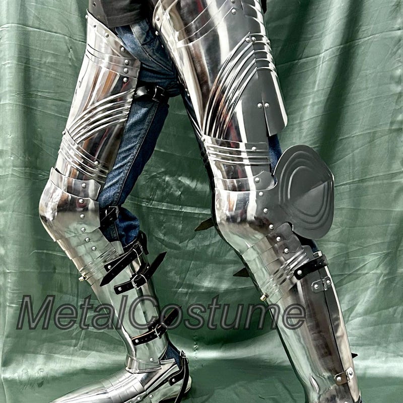 Medieval Larp Leg Armor - Etsy