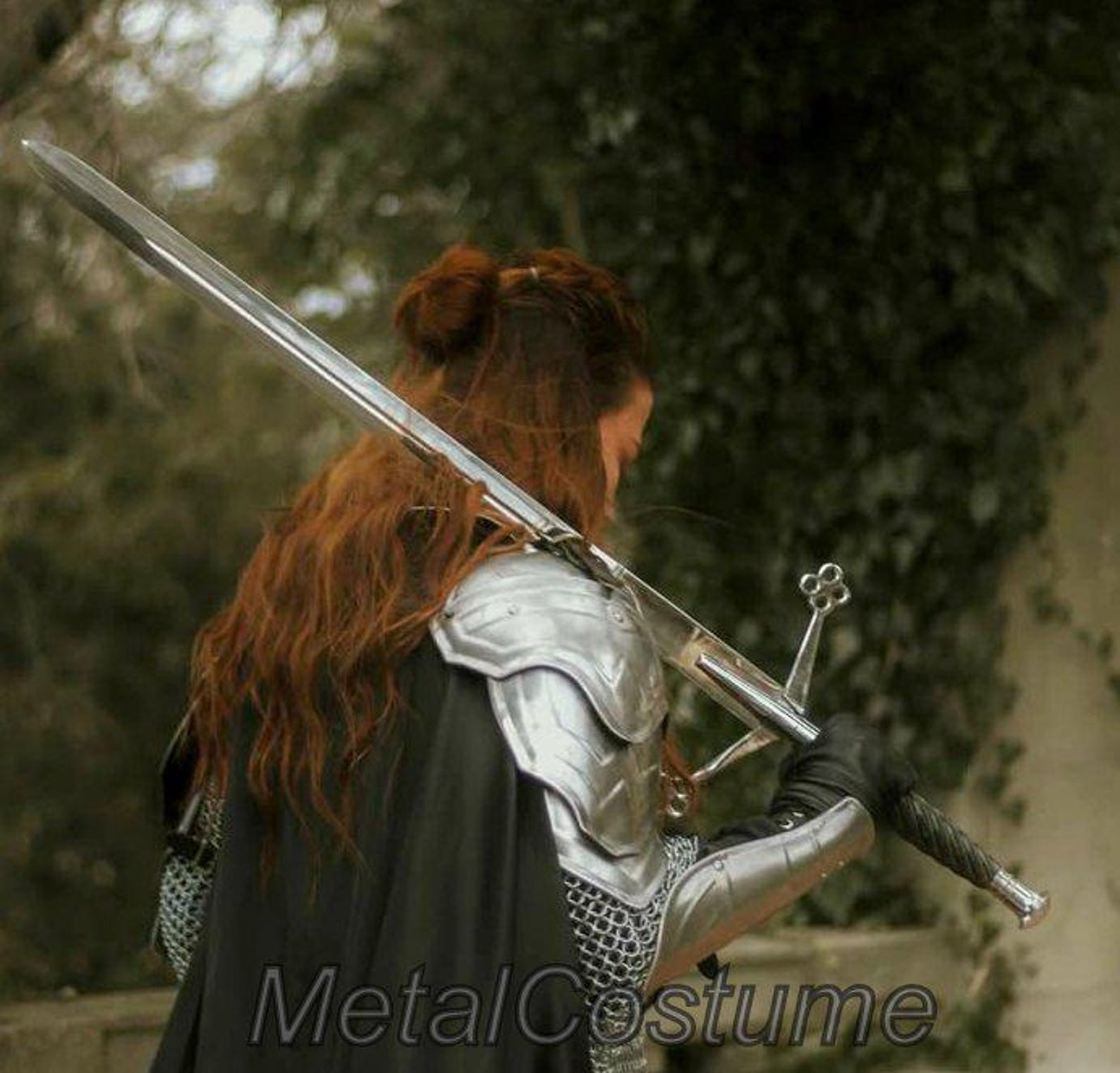 Medieval Lady Knight Armor Warrior Queen Armor Set Valkyrie Battle ...