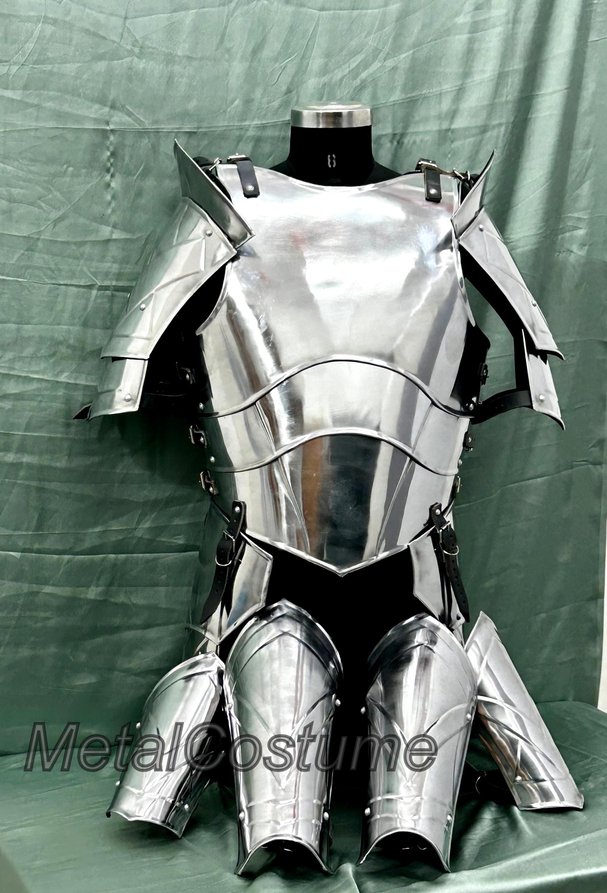 Medieval Armor Suit Female Armor Suit for Cosplay Brave Lady Costume ...