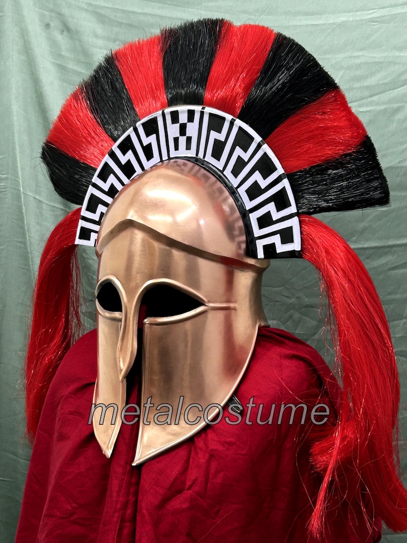 Epic Spartan Corinthian Helmet – Handmade Historical Replica With ...