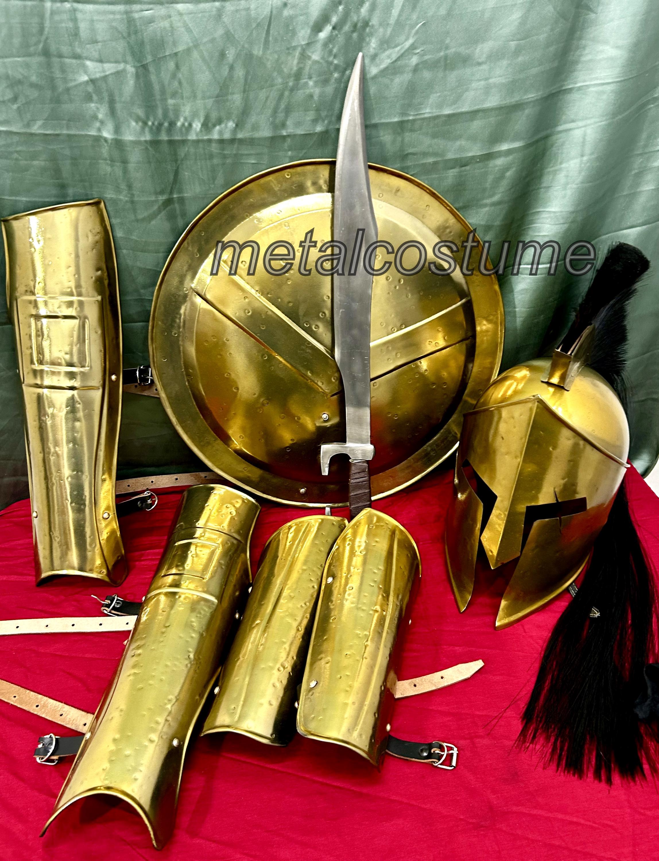 Full Spartan Armor Set Historical Reenactment 300 Movie Spartan Armor ...
