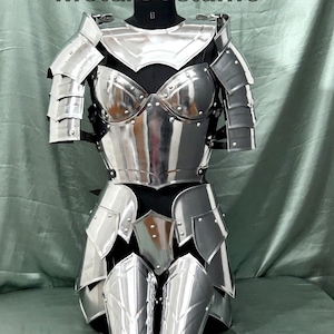 Handcrafted Medieval Women's Full Plate Armor – Lady Knight Polished ...