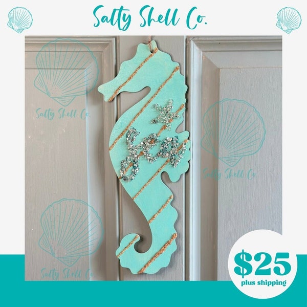 Seahorse Wall Decor - Etsy