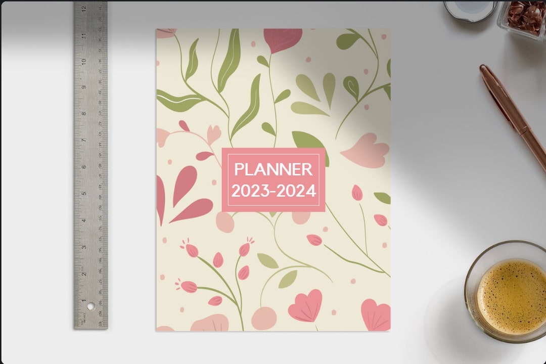 2023-2024 Pink Planner - Etsy
