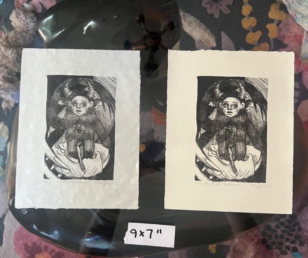 Original Lithograph Print - Etsy