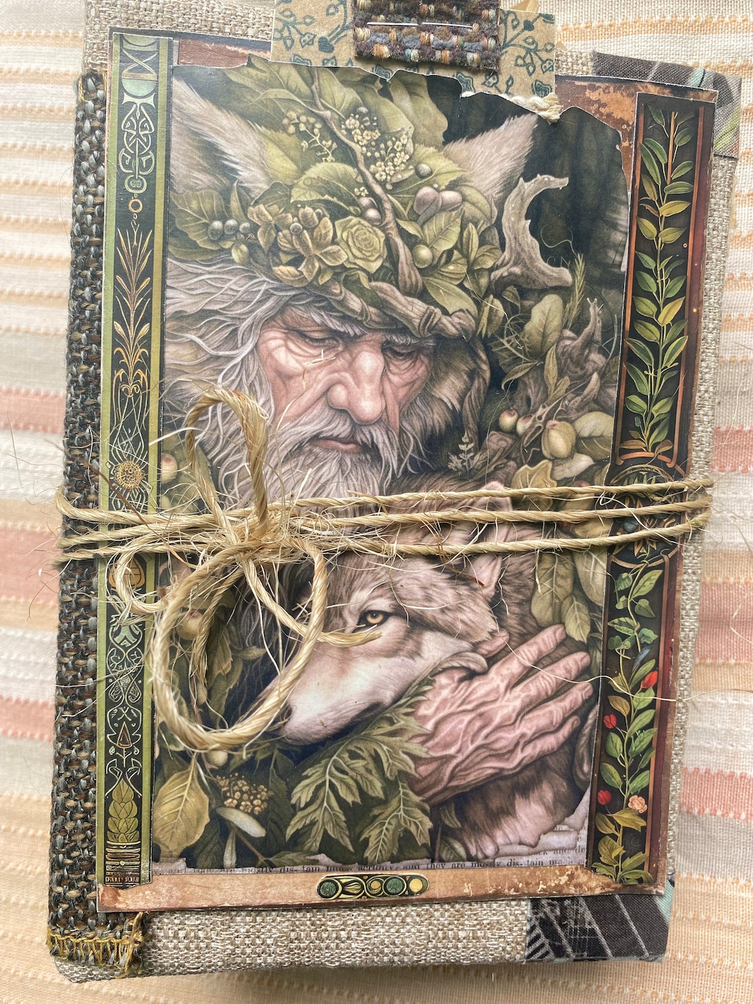 Wizard's Wandering Junk Journal, Forest Journal, Pagan Journal, Summer ...