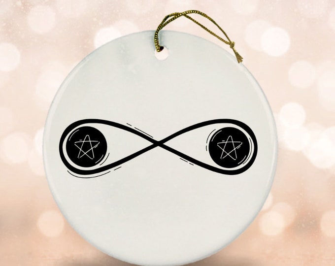 Infinity Symbol Ornament, Sacred Symbol for Balance, Harmony, Peace and ...