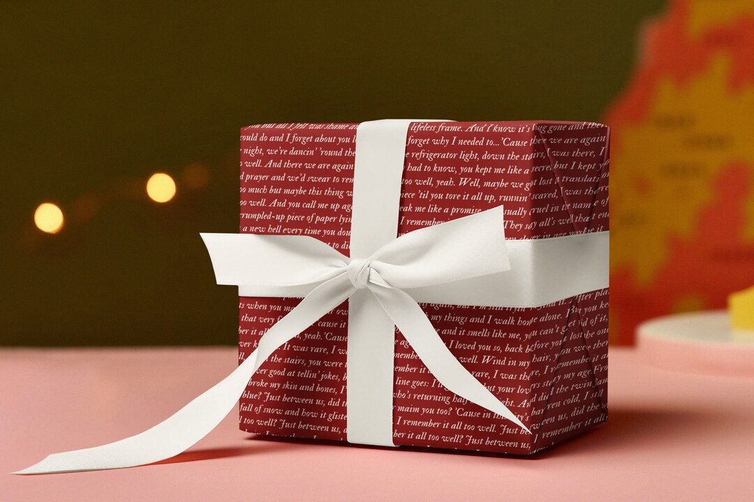 Wrapping Paper swift-wrap, All Too Well 10 Minute Version Lyrics, Tis ...