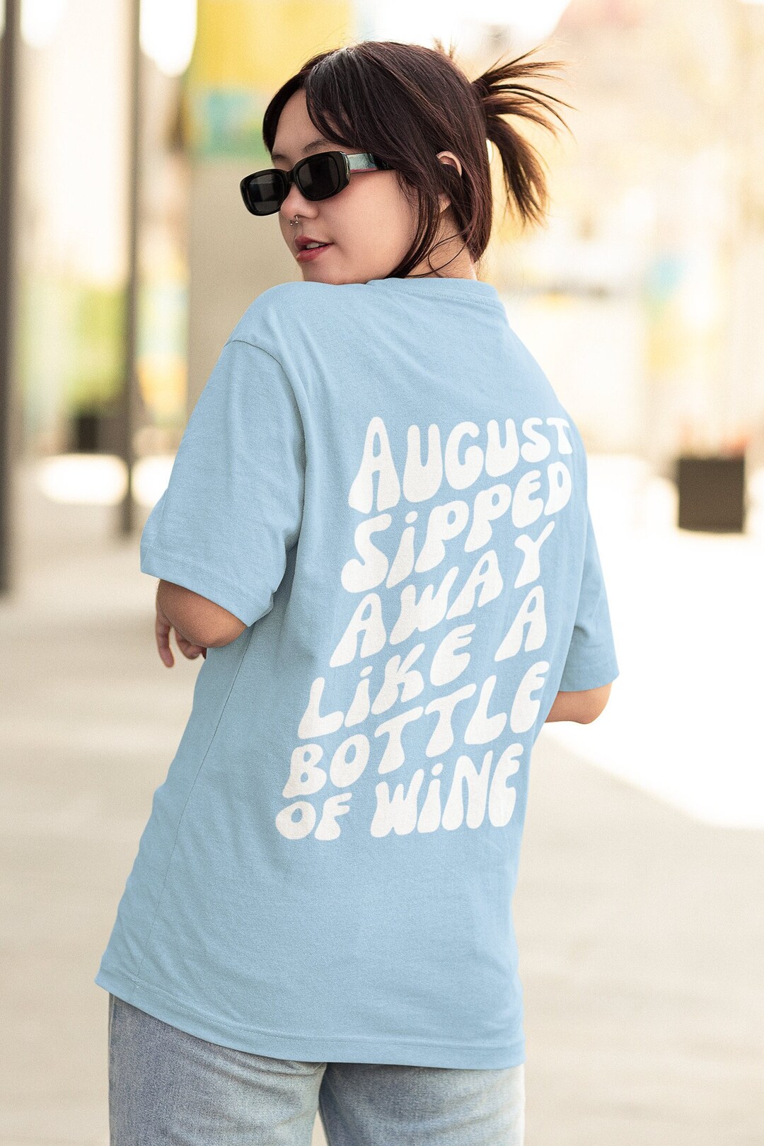 August Shirt, Folklore, TS Lyric, Front and Back Design, August Sipped ...