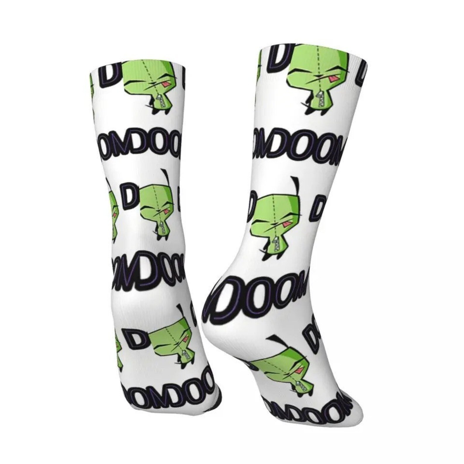 Invader Zim Gir DOOM Socks - Etsy