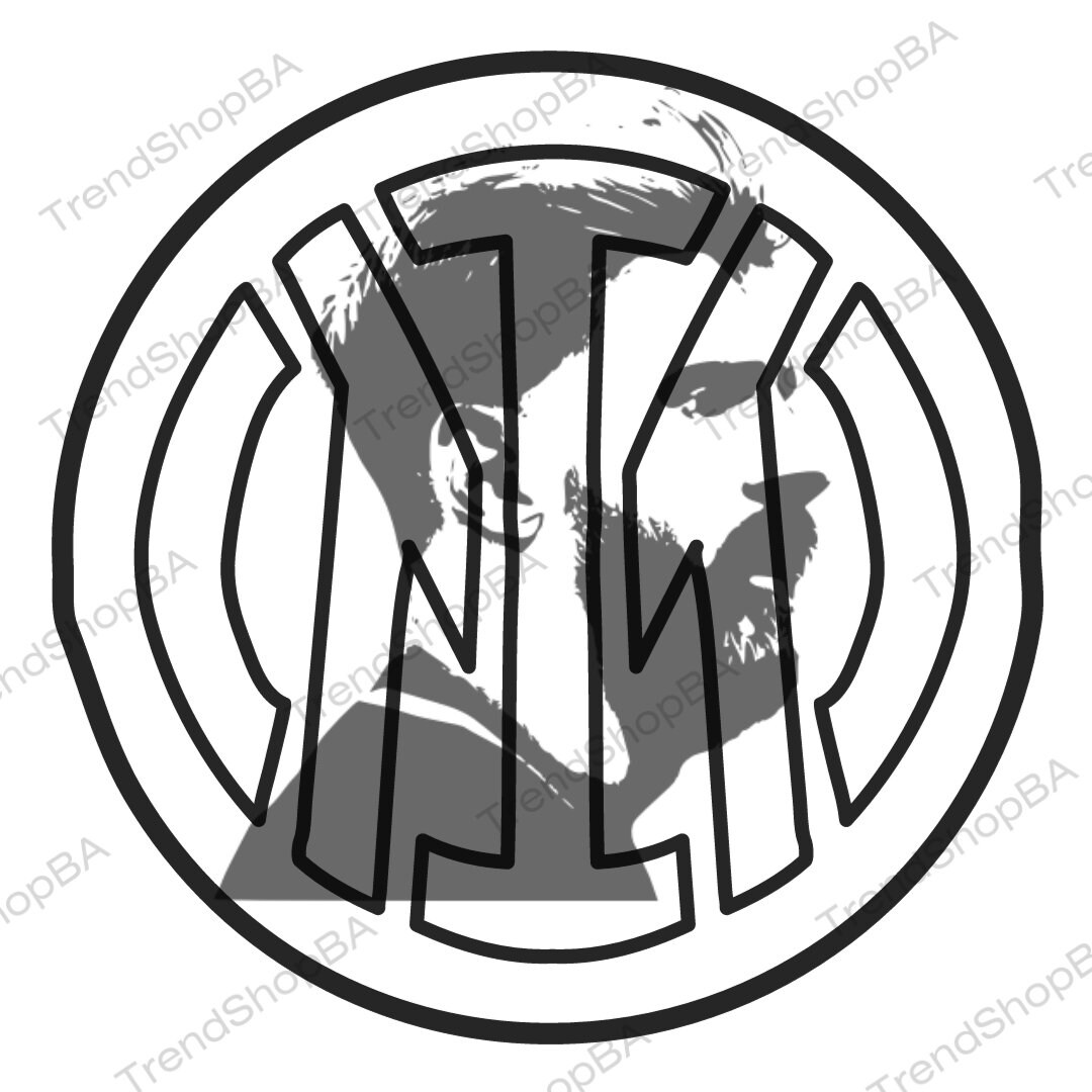 Leo Messi Inter Miami Logo and Silhouette PNG and SVG - Etsy