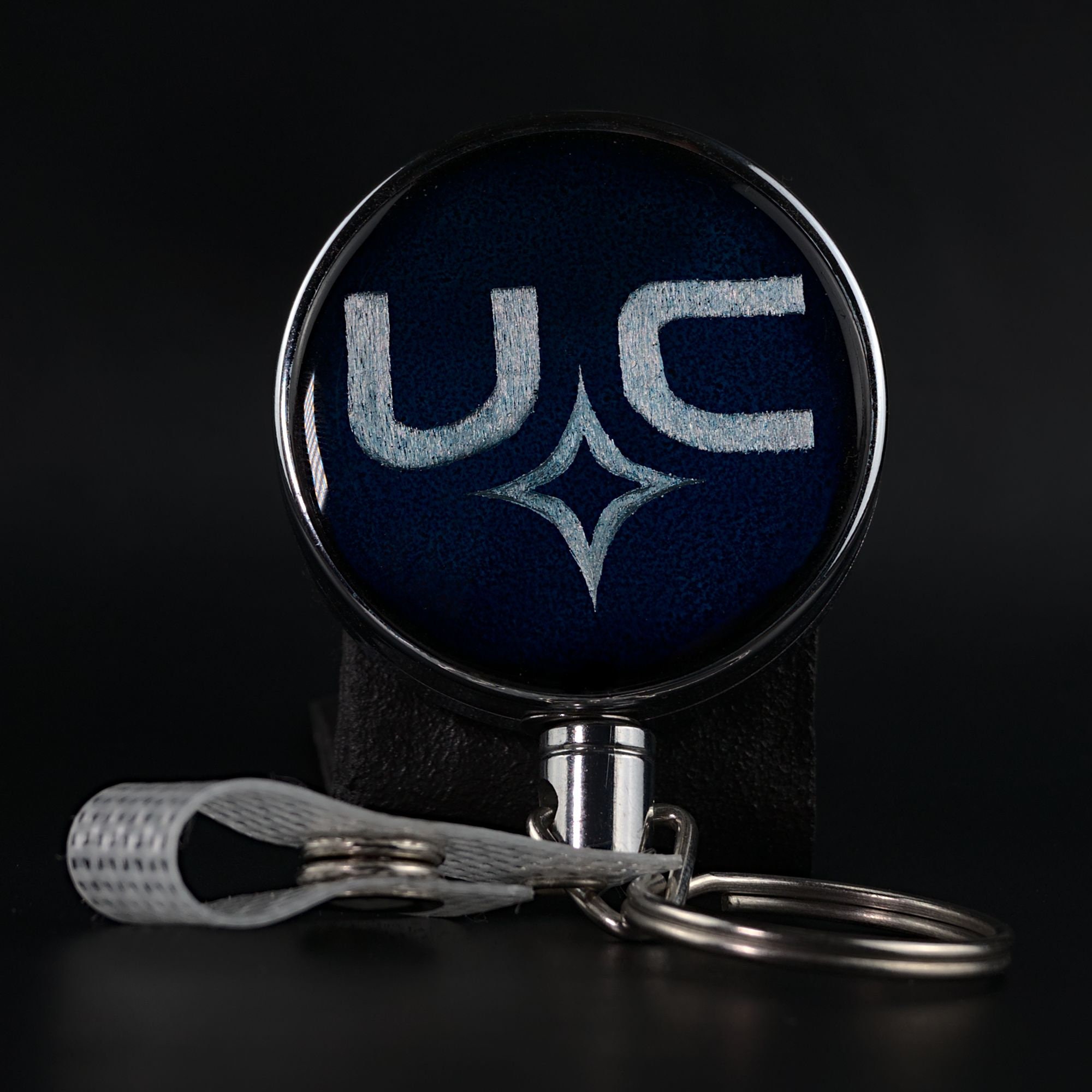Starfield United Colonies Logo Badge Reel Metal Hand-engraved Painted ...