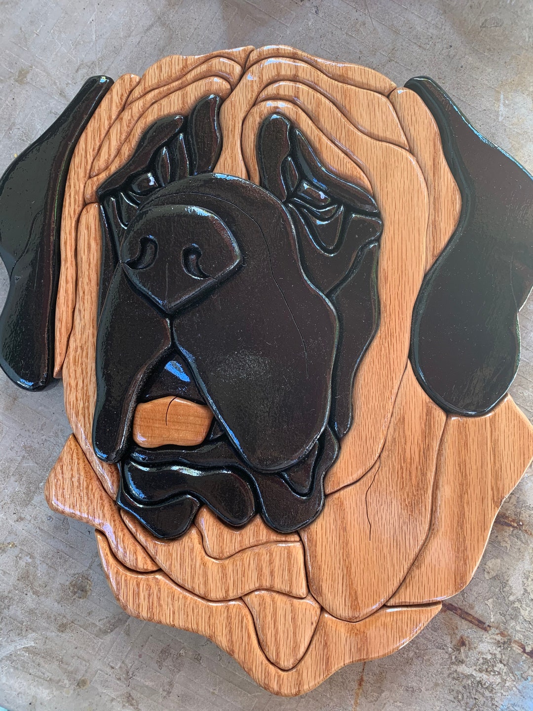 Intarsia Dogs - Etsy