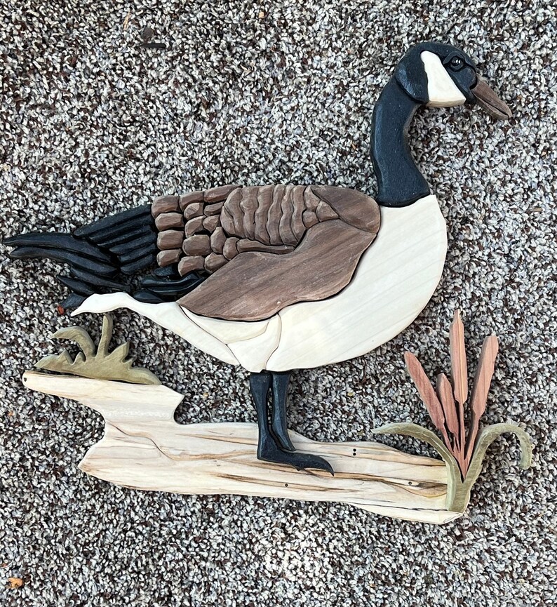Intarsia Goose - Etsy
