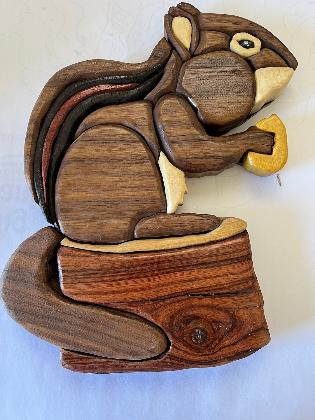 Intarsia Woodland Animals - Etsy