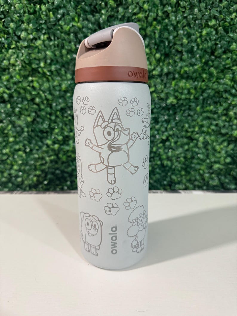 Bluey Inspired 32oz Owala 360 Tumbler - Etsy