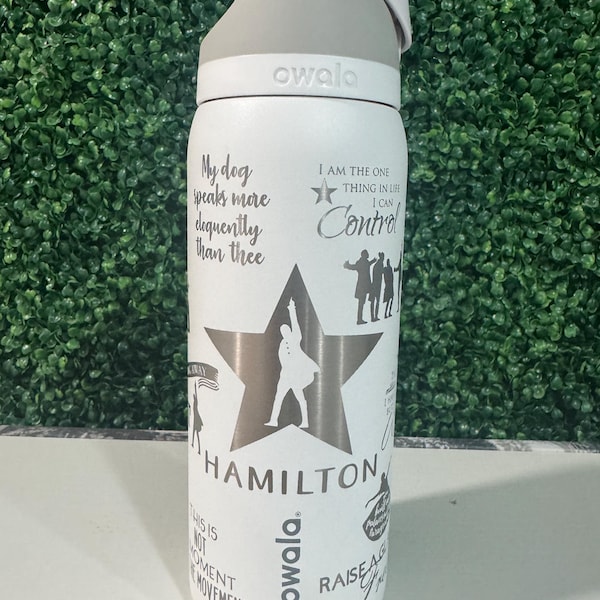 Hamilton Water Bottle - Etsy