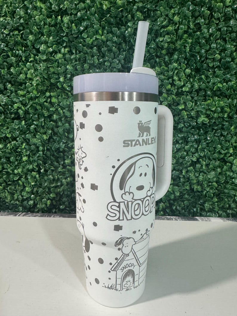 Snoopy Stanley Tumbler - Etsy