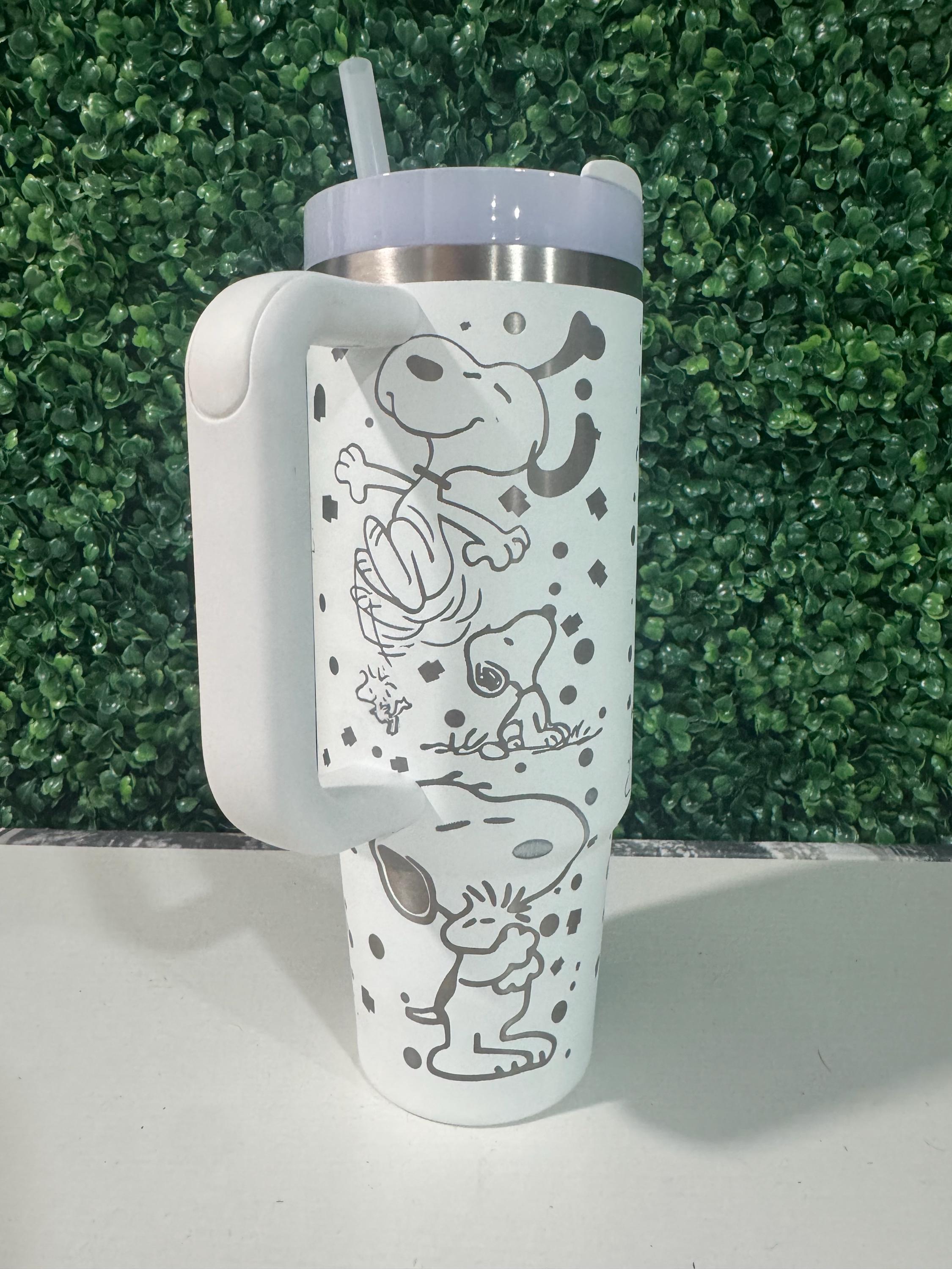 Snoopy Stanley Tumbler - Etsy