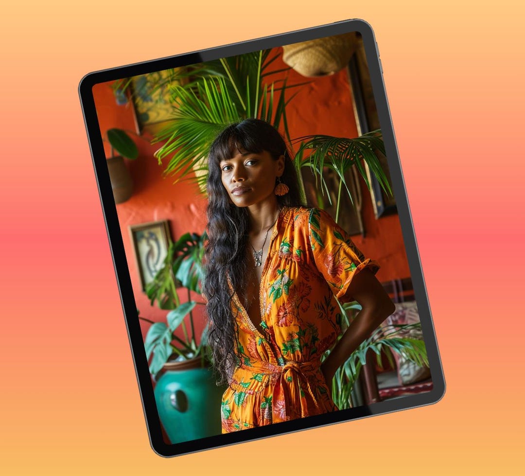 BLK BOHO Beauties Art | Bohemian Wall Art Decor | Boho Style Artwork ...