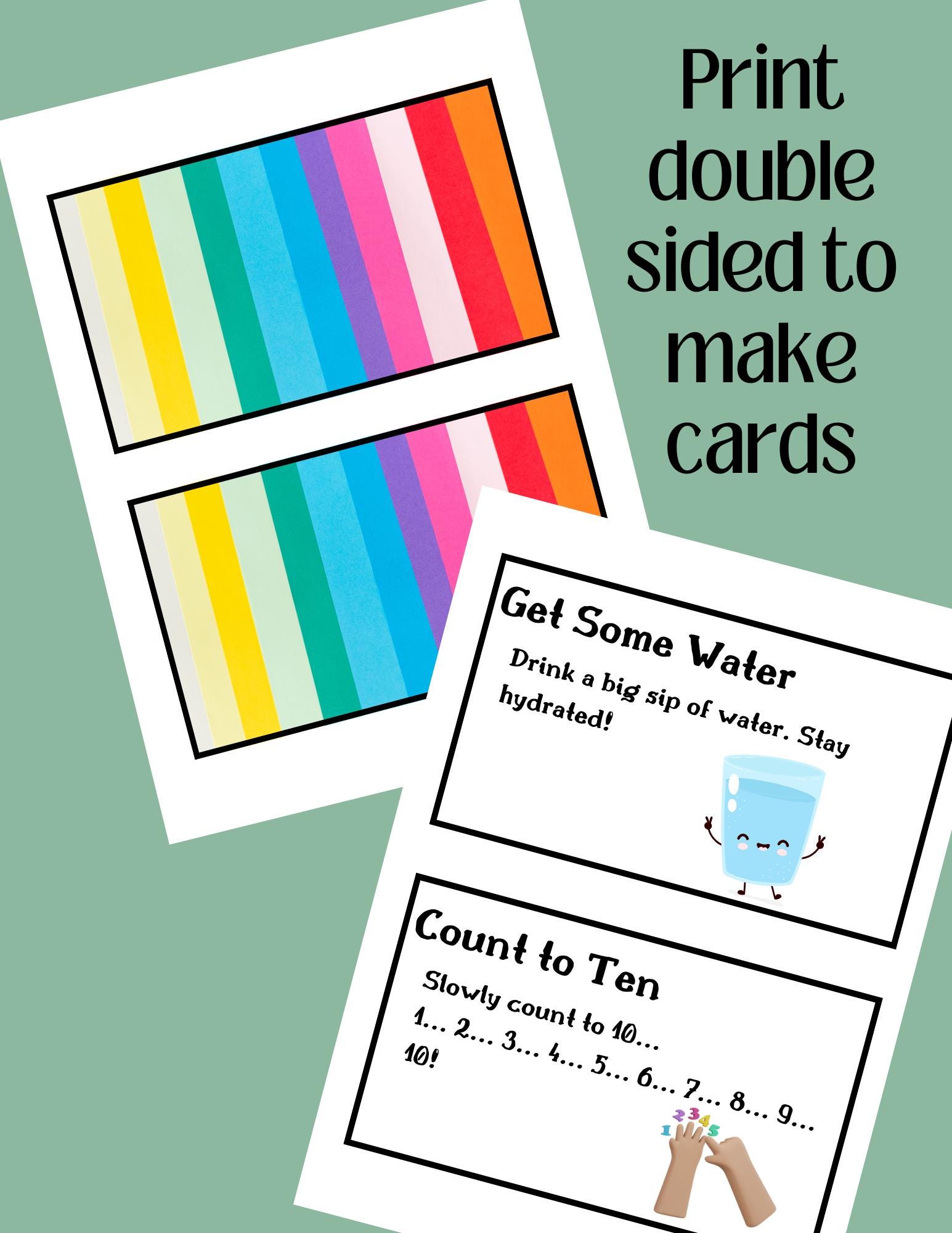 Printable Calm Down Kit 20 Interventions and Tools to Help Kids ...