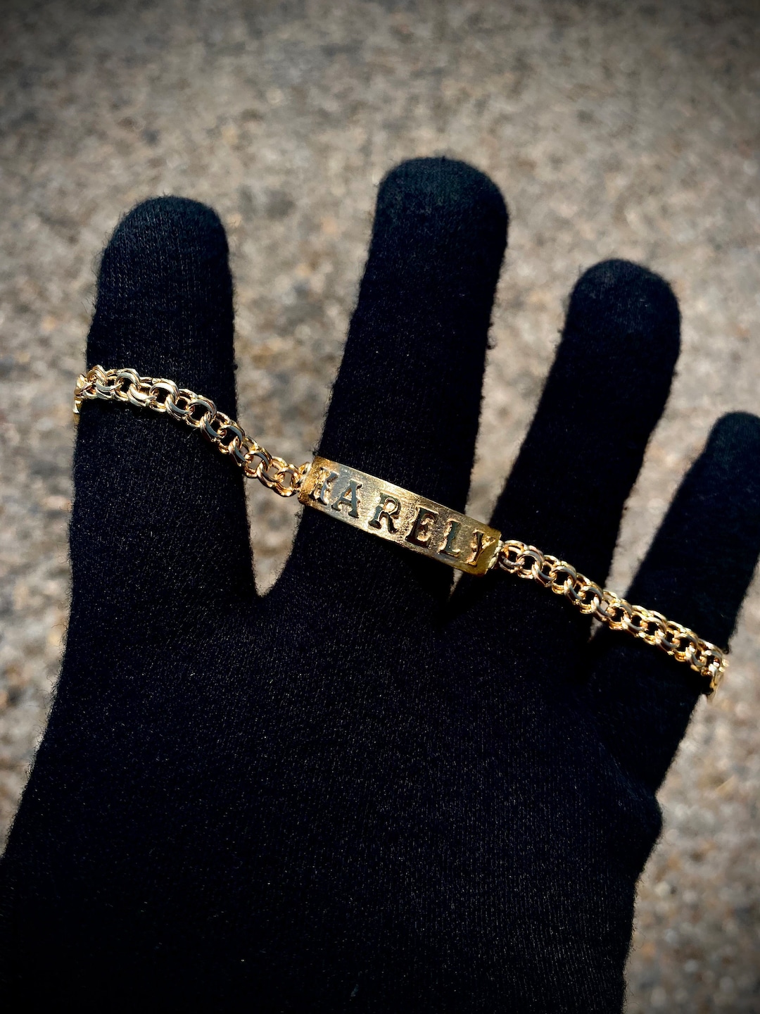 Luxurious Gold Baby Chino Link Bracelets!! - Etsy