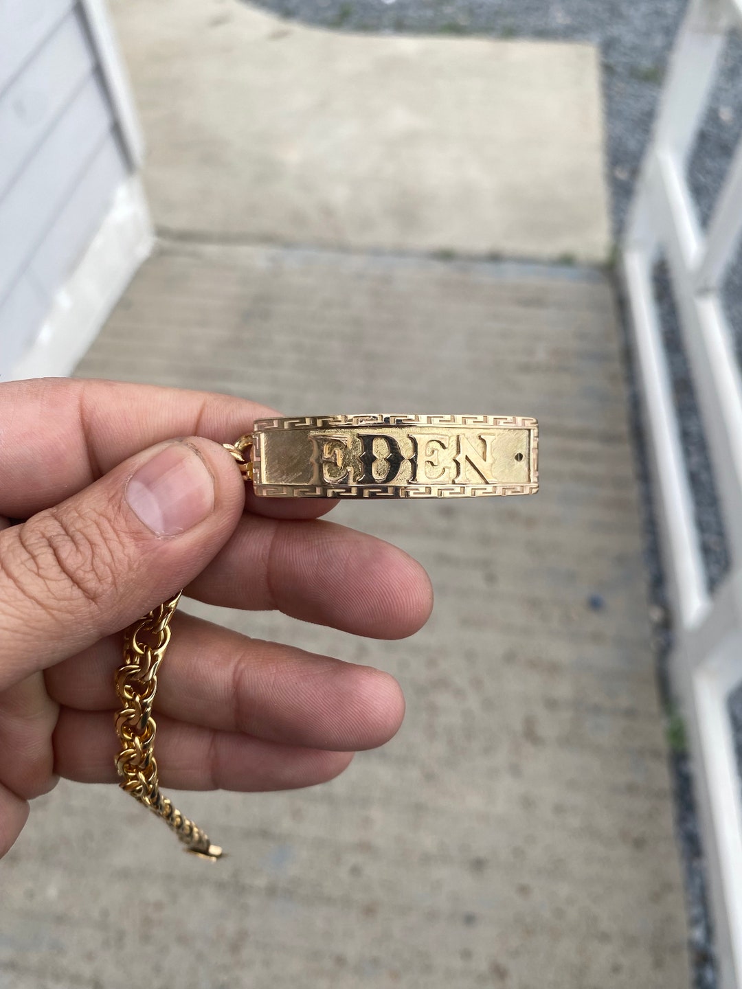 10k Solid Gold Baby and Kids Chino Link Jewelry!!! - Etsy