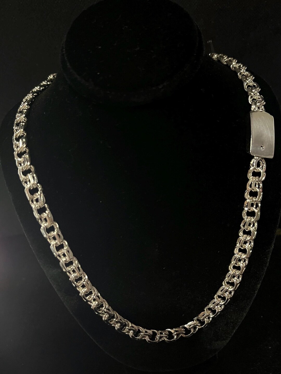 925 Sterling Silver Thin Chino Link Chain Necklace - Etsy