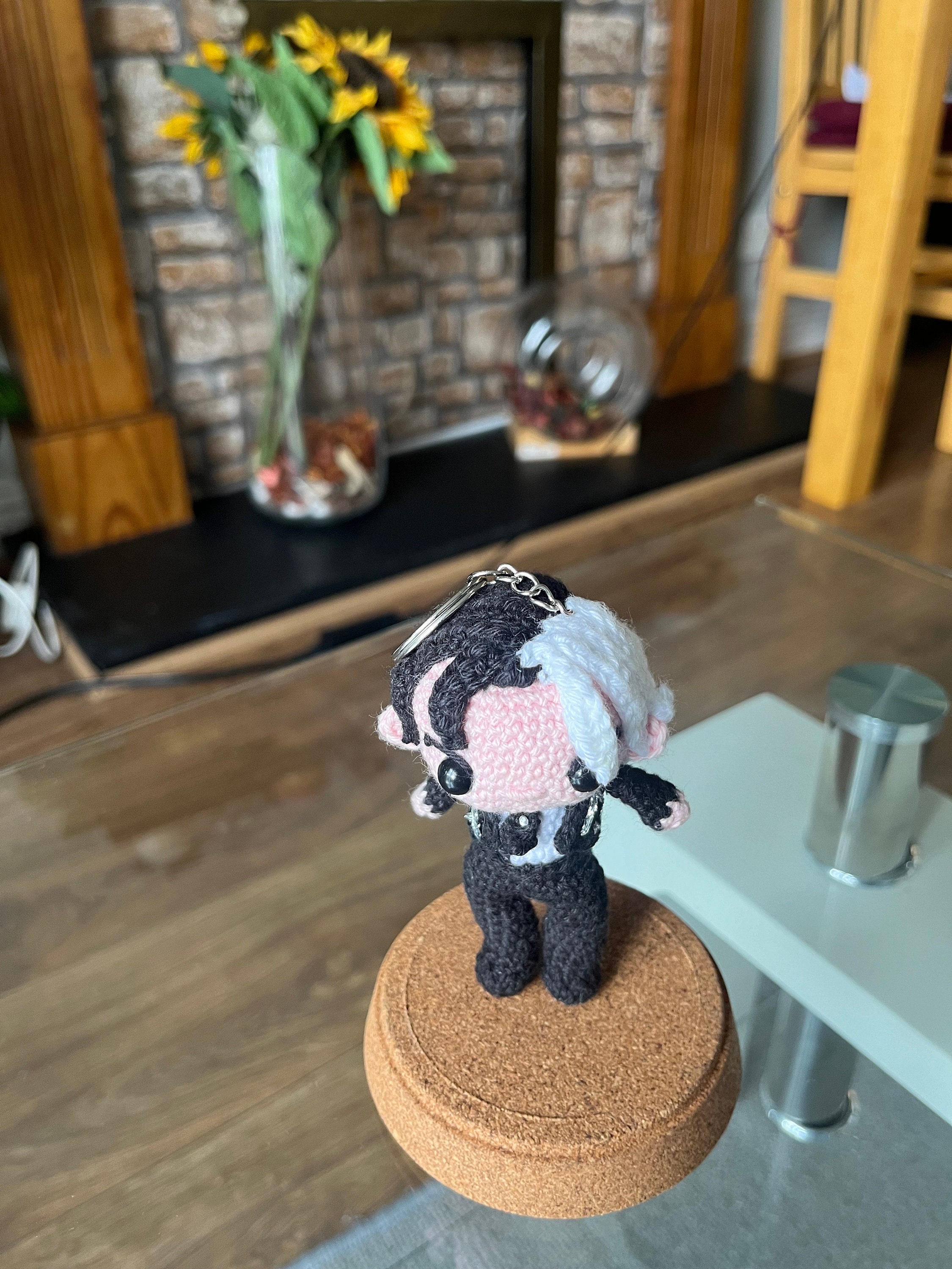 ATEEZ Oreo Hongjoong Crochet Figure Keychain stand Not Included - Etsy