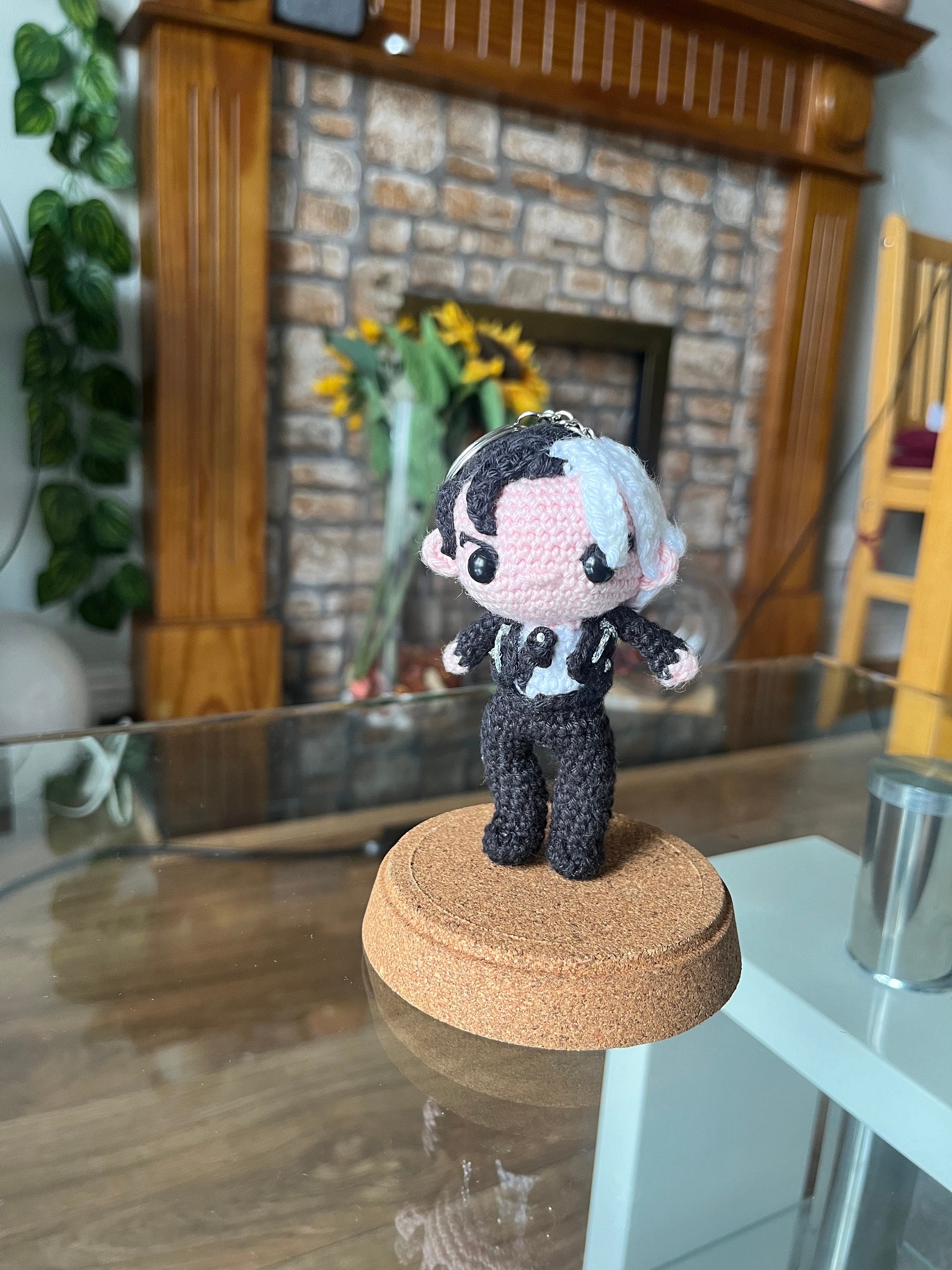 ATEEZ Oreo Hongjoong Crochet Figure Keychain stand Not Included - Etsy