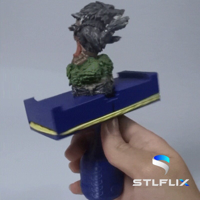 3D Printed Ergonomic Handle for Painting Miniatures: Elevate - Etsy