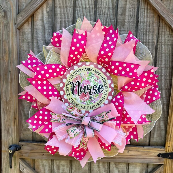 Nurse Wreath - Etsy