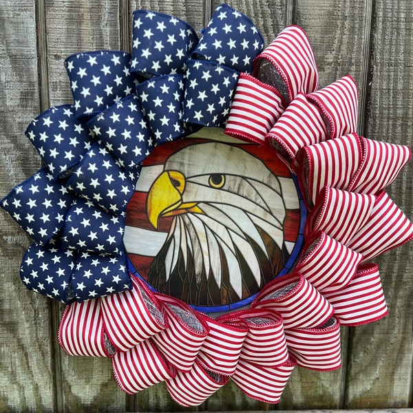 American Eagle Wreath - Etsy