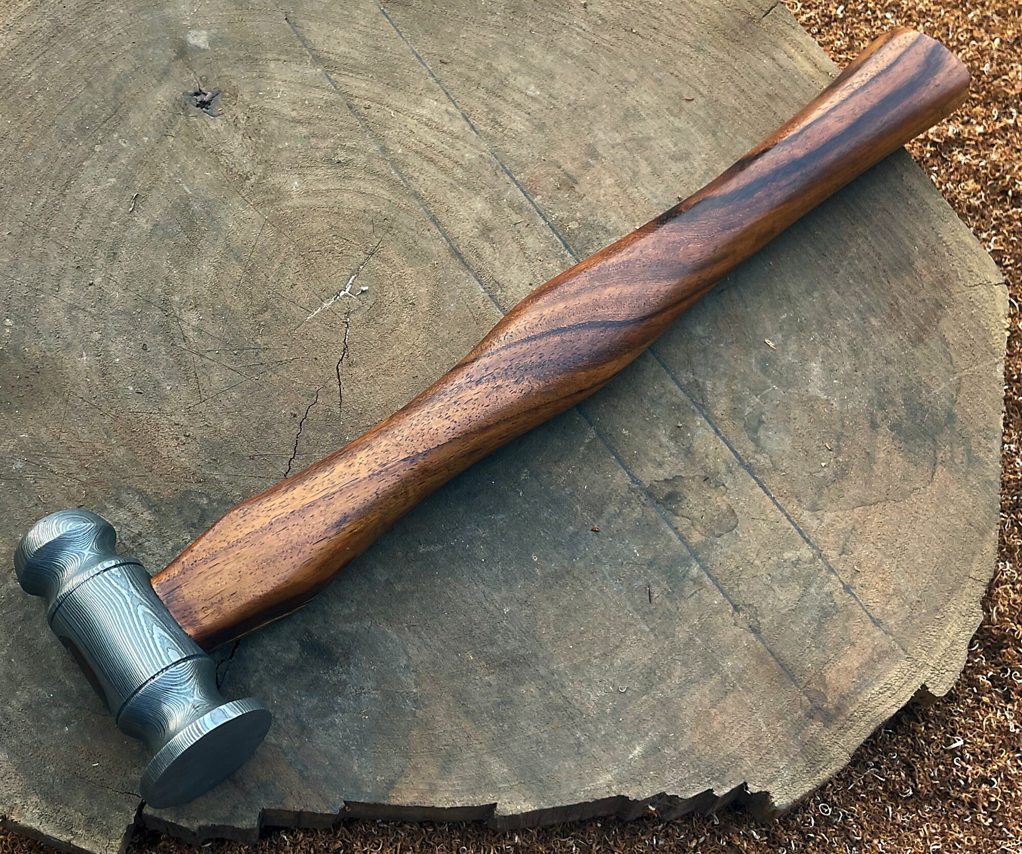 Handmade Damascus Hammer Custom Made Damascus Steel Best for - Etsy