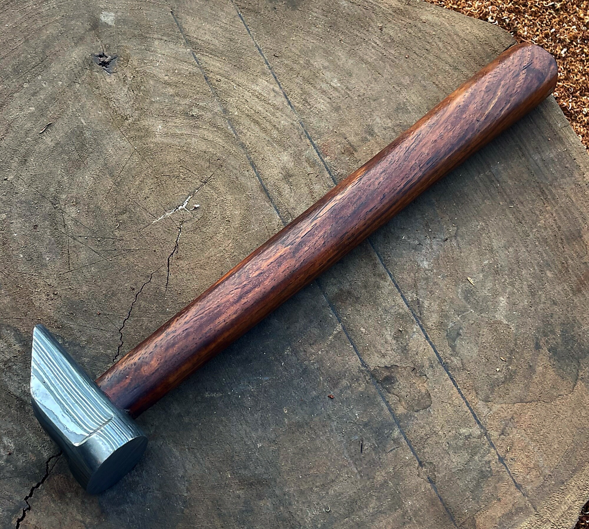Handmade Damascus Hammer Custom Made Damascus Steel Best for - Etsy