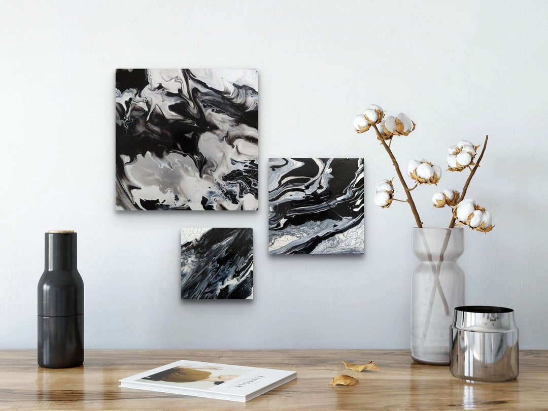 Collection of Mini Paintings. Art Collection, Wall Art Collage ...