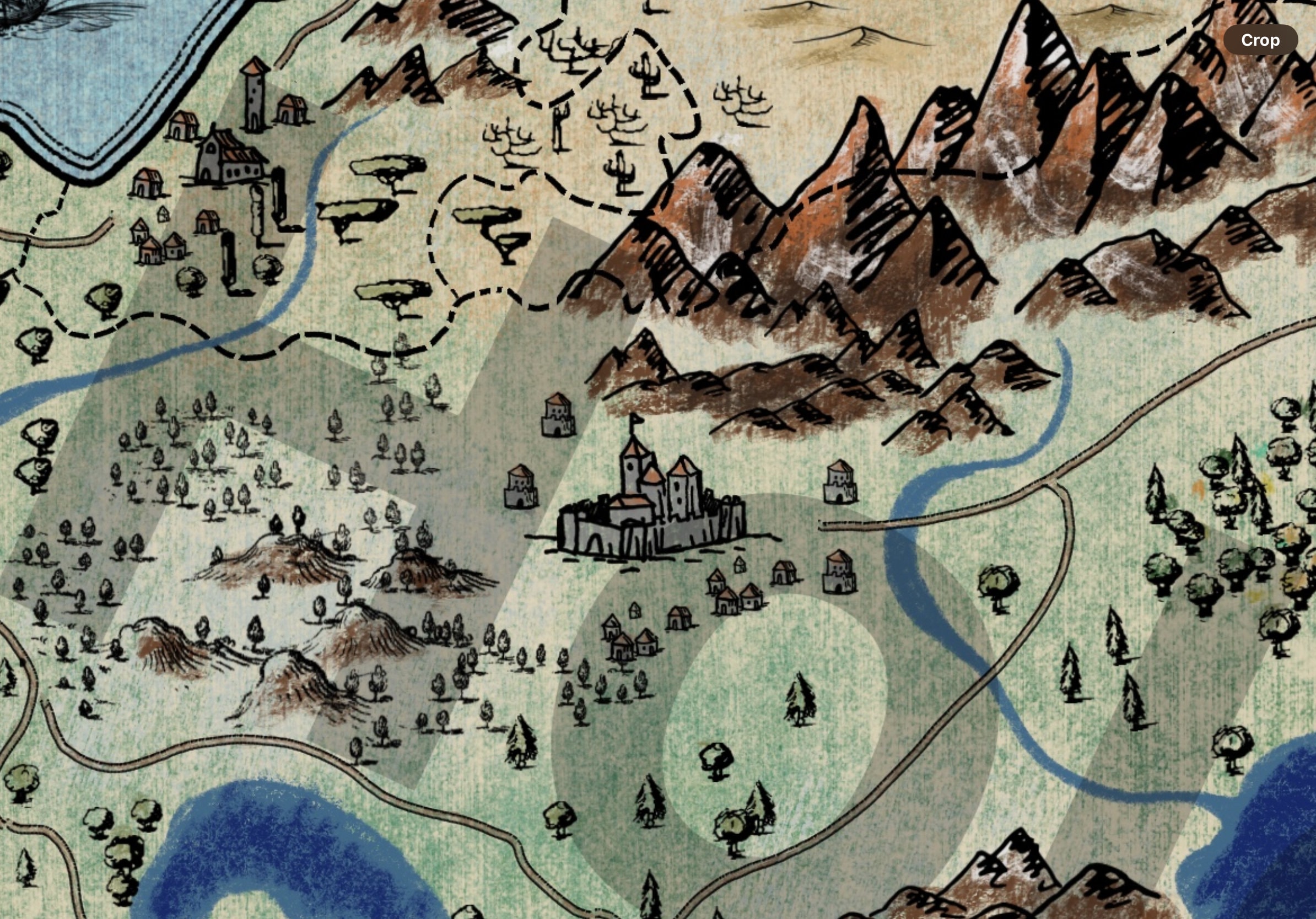 Custom Fantasy World Map Dnd, TTRPG 6k Resolution - Etsy